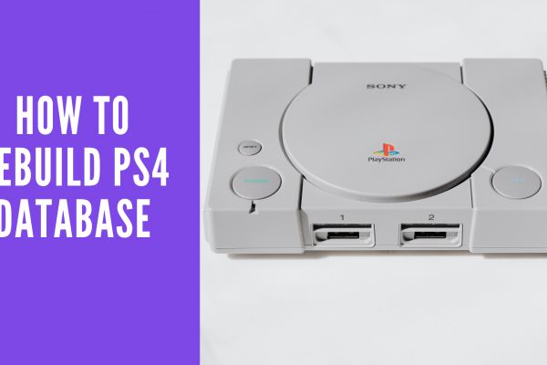 How To Rebuild PS4 Database